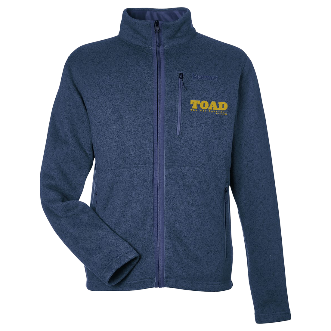 Gold Logo Fleece Jacket – Toad the Wet Sprocket